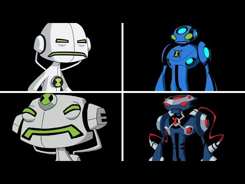 🇧🇷 Todas as Transformações do Eco Eco - ben10 (Dublado)