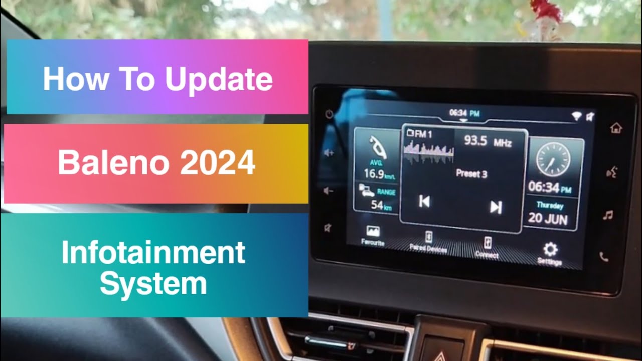 How To Update Baleno Zeta Infotainment system 2024 || Baleno Ka Music ...