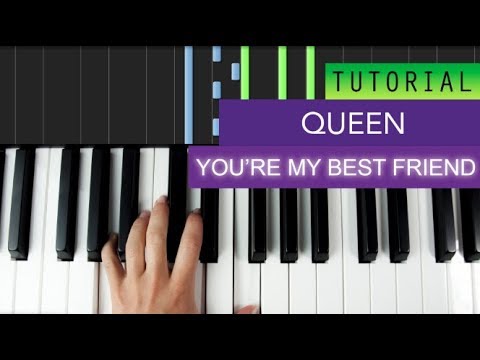 Queen - You're My Best Friend ( Piano Tutorial ) - YouTube