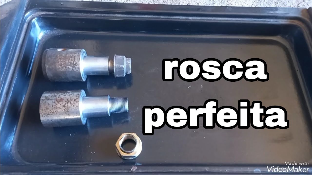 Como fazer uma rosca perfeita - YouTube
