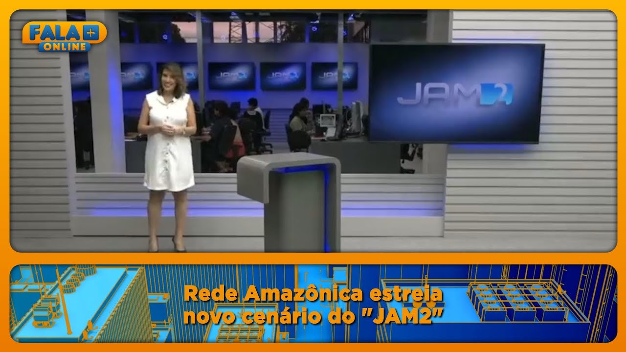 Rede Amazônica estreia novo cenário do "JAM2" - YouTube