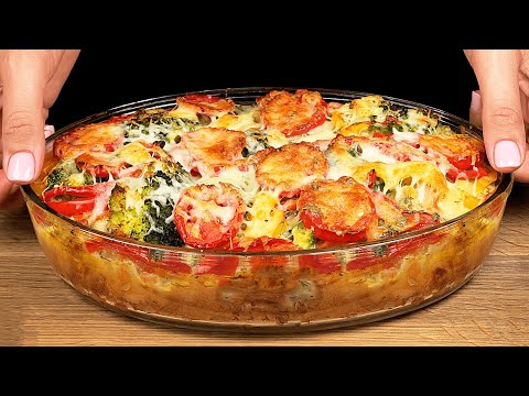 Ein Abendessen in 10 Minuten, das die Welt erobert hat❗️ Ich koche es jede Woche!Lecker und einfach!