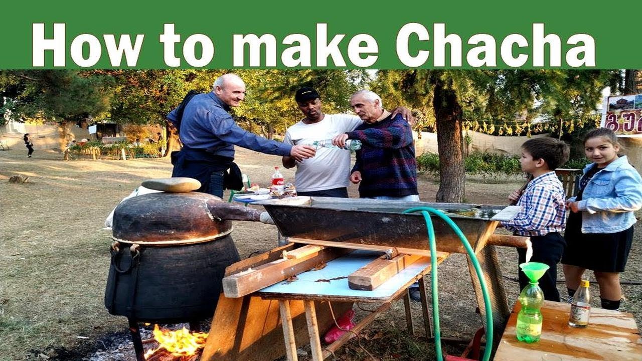 How To Make Chacha | Solo Traveller Learn Georgian Chacha Making - YouTube