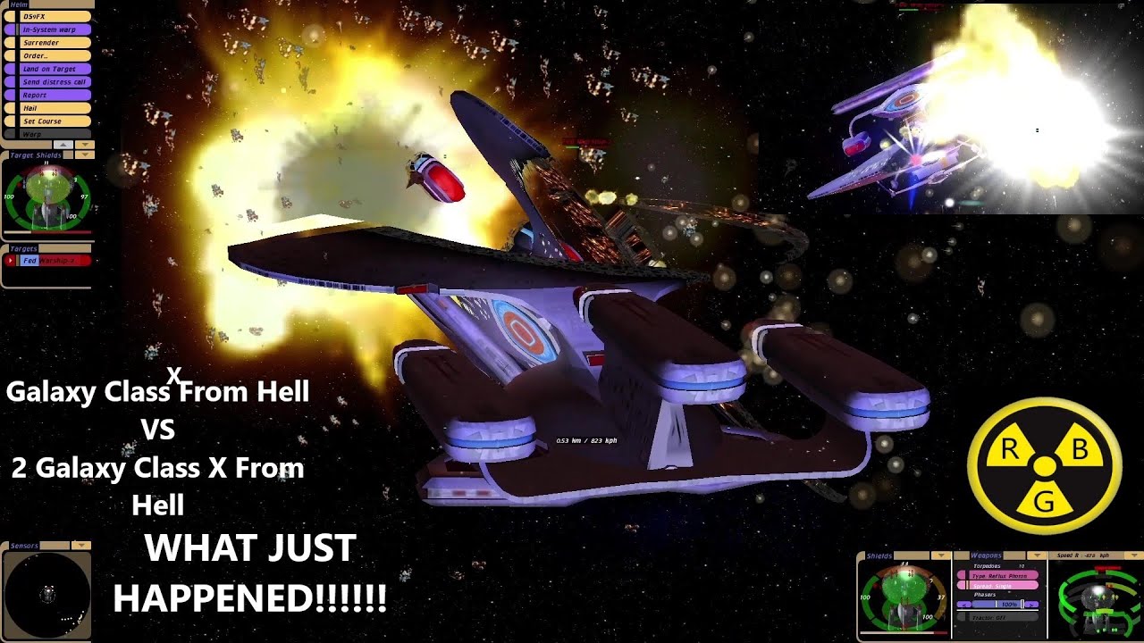 Galaxy Class X From Hell VS 2 Galaxy Class X From Hell | Wacky Request ...
