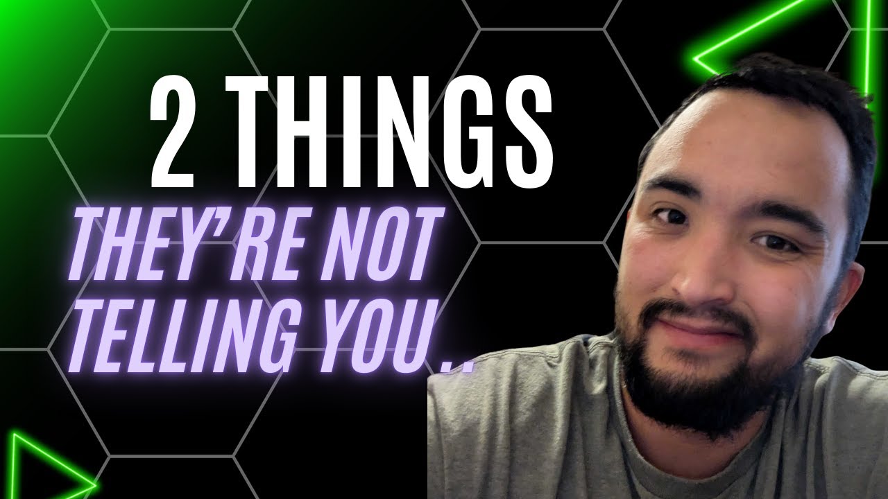 If Someone Would Have Told Me This At The Beginning.. I Wouldn't Have ...