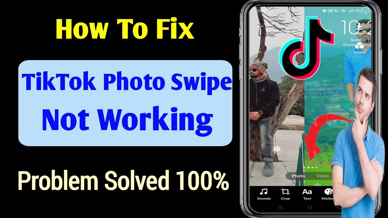 How To Fix TikTok Photo Swipe Not Working | Tik Tok Photo Swipe Not ...