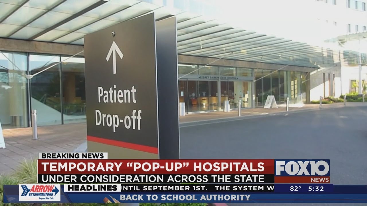 Pop up hospitals possible in Alabama - YouTube