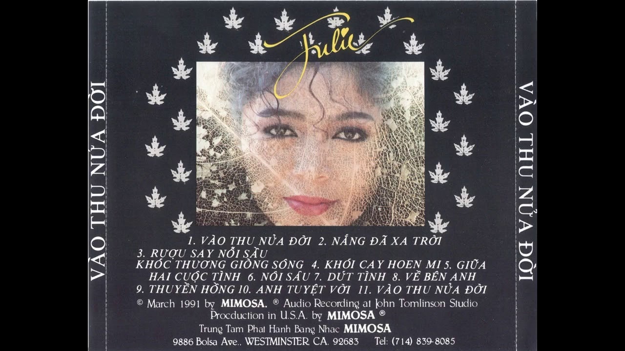 Vào Thu Nữa Đời_ Julie Quang - YouTube