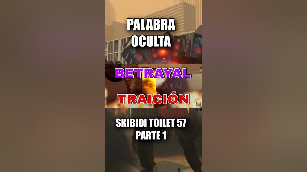 SECRETO que NO VISTE en Skibidi Toilet 57 #skibidi #skibiditoilet #titancameraman #tvman # ...