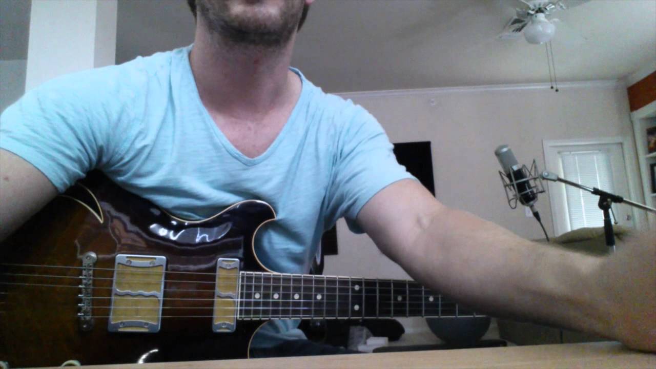 Ronin Badmoon Semi Hollow Redwood Gold foil Demo by Mark Cuthbertson ...