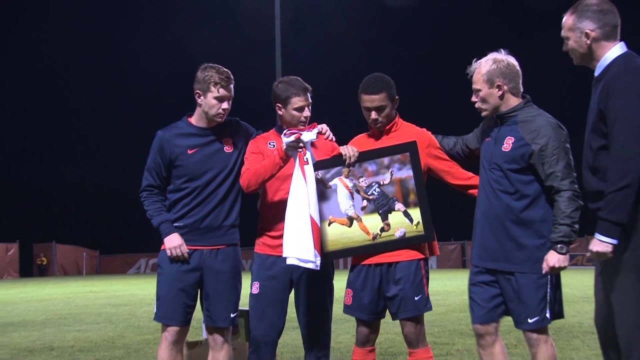 Men's Soccer | Scenes from Senior Day - YouTube