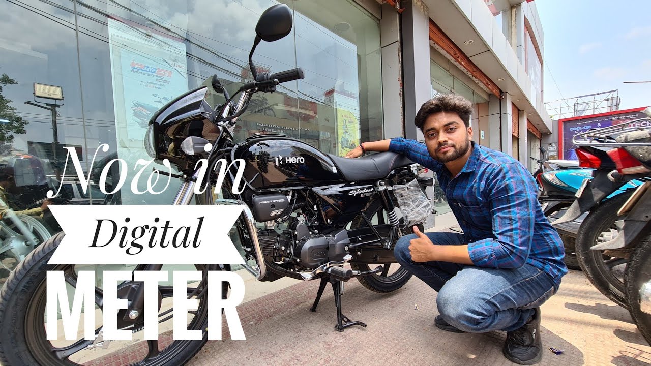 Hero Splendor Plus XTEC 2022 Digital Meter | Detailed Review | Exhaust ...