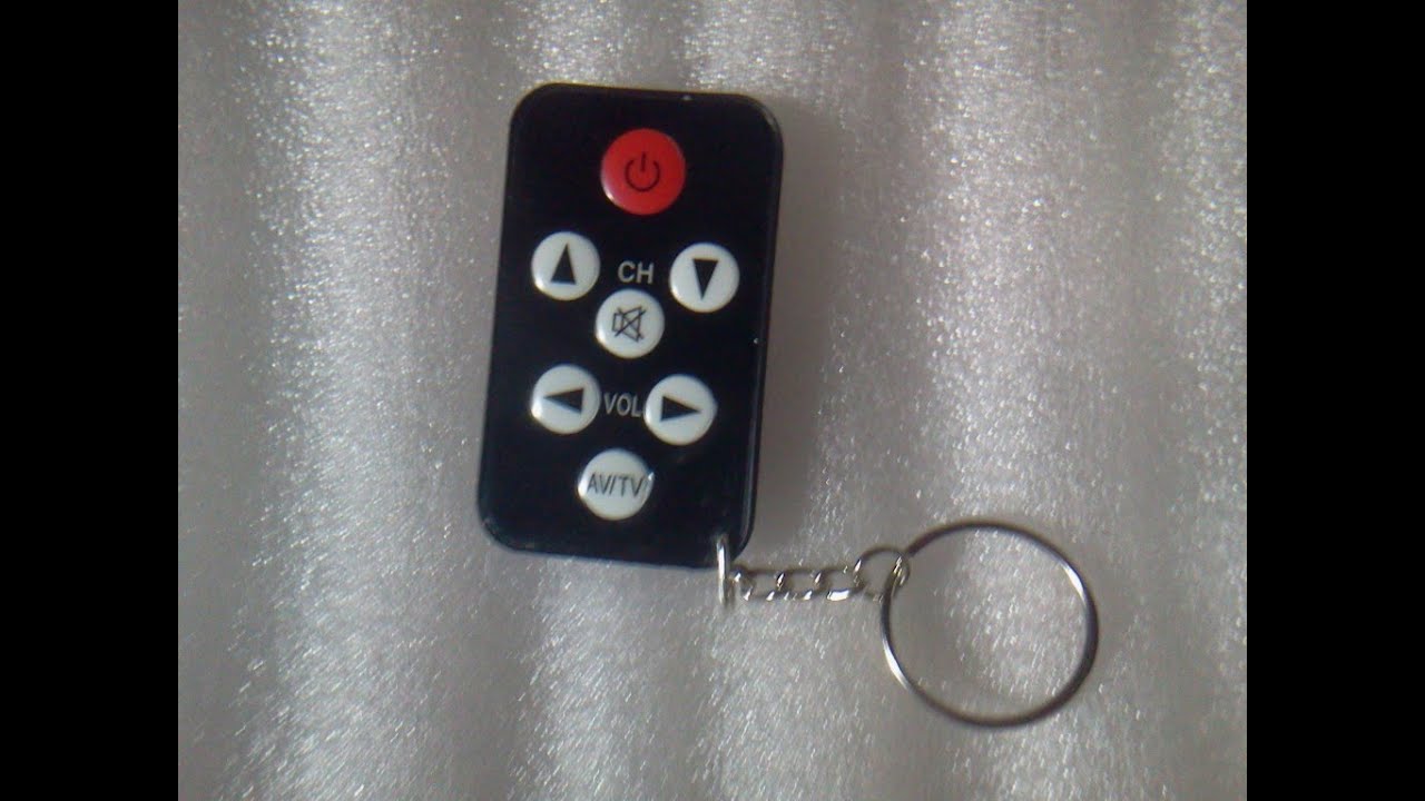 Mini Universal TV Remote Control - YouTube