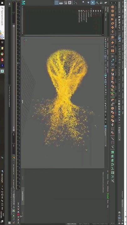 Maya texture emission particles #mayatutorial #dynamics #particles - YouTube