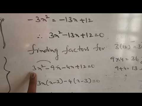 Quadratic Equations: Class : X : Finding roots of an equation using ...