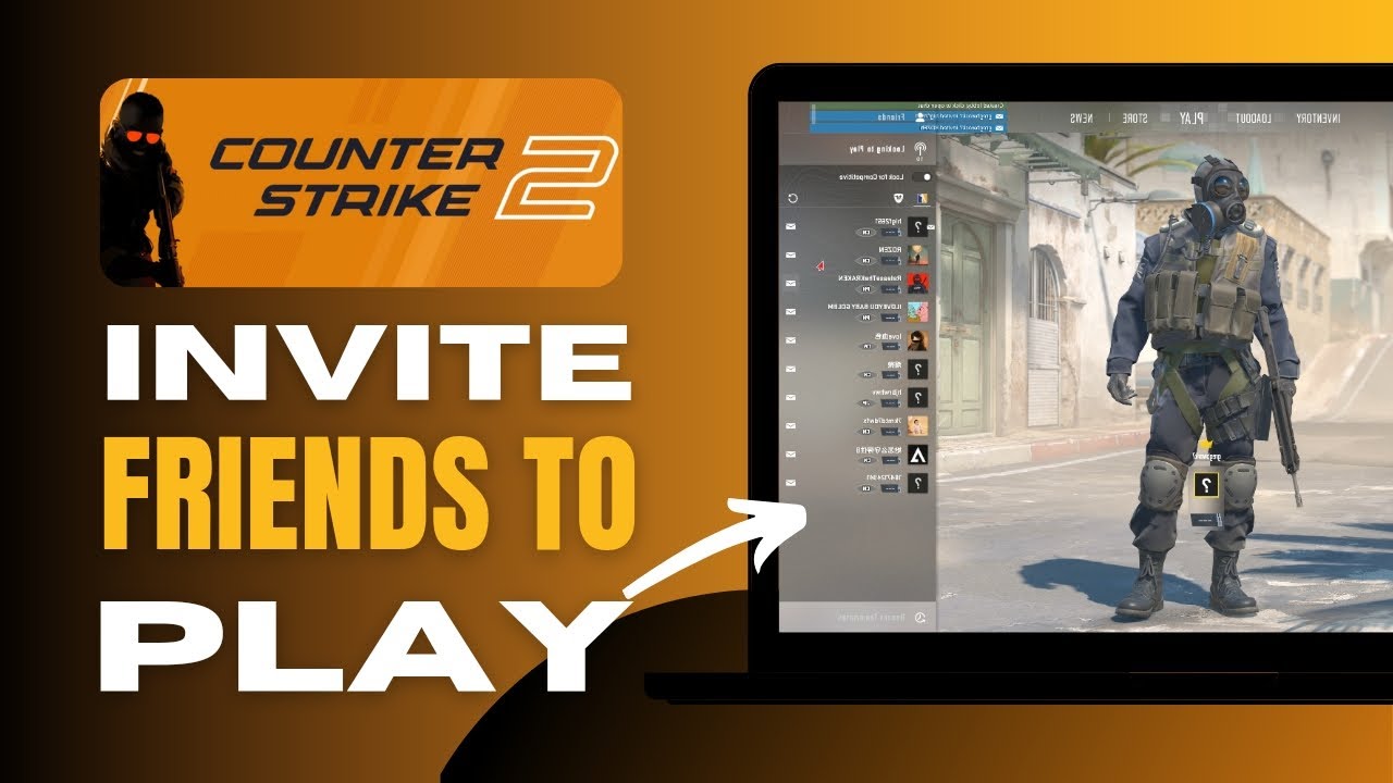 How To Invite A Friend To Play on CS2 - Complete Guide - YouTube
