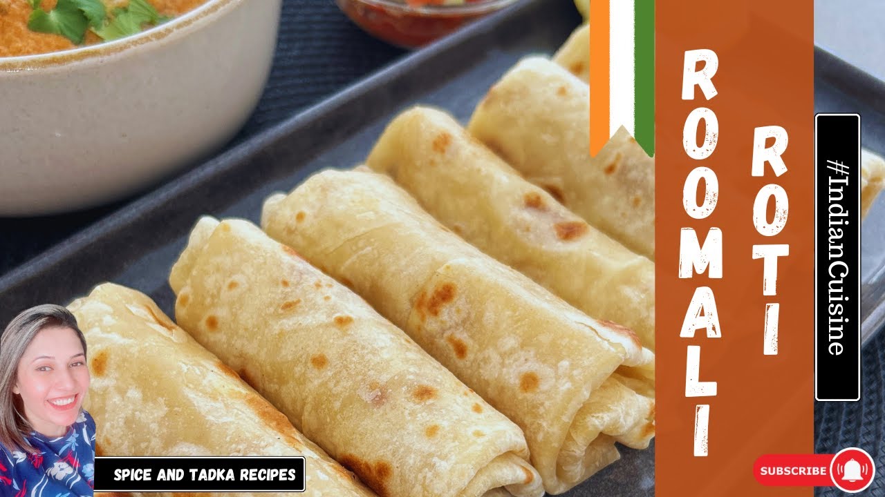 How to make Roomali Roti at Home | Easy Rumali Roti | Spice and Tadka ...