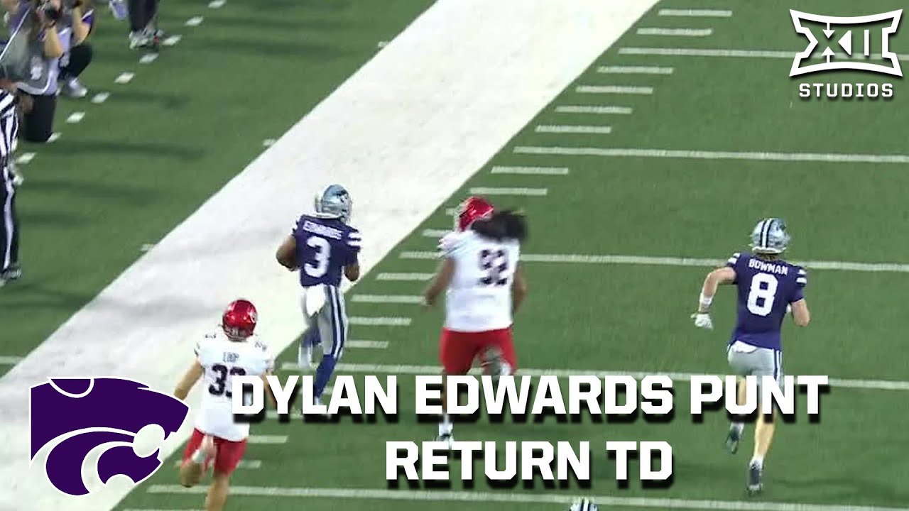 Dylan Edwards' Punt Return TD vs. Arizona - YouTube