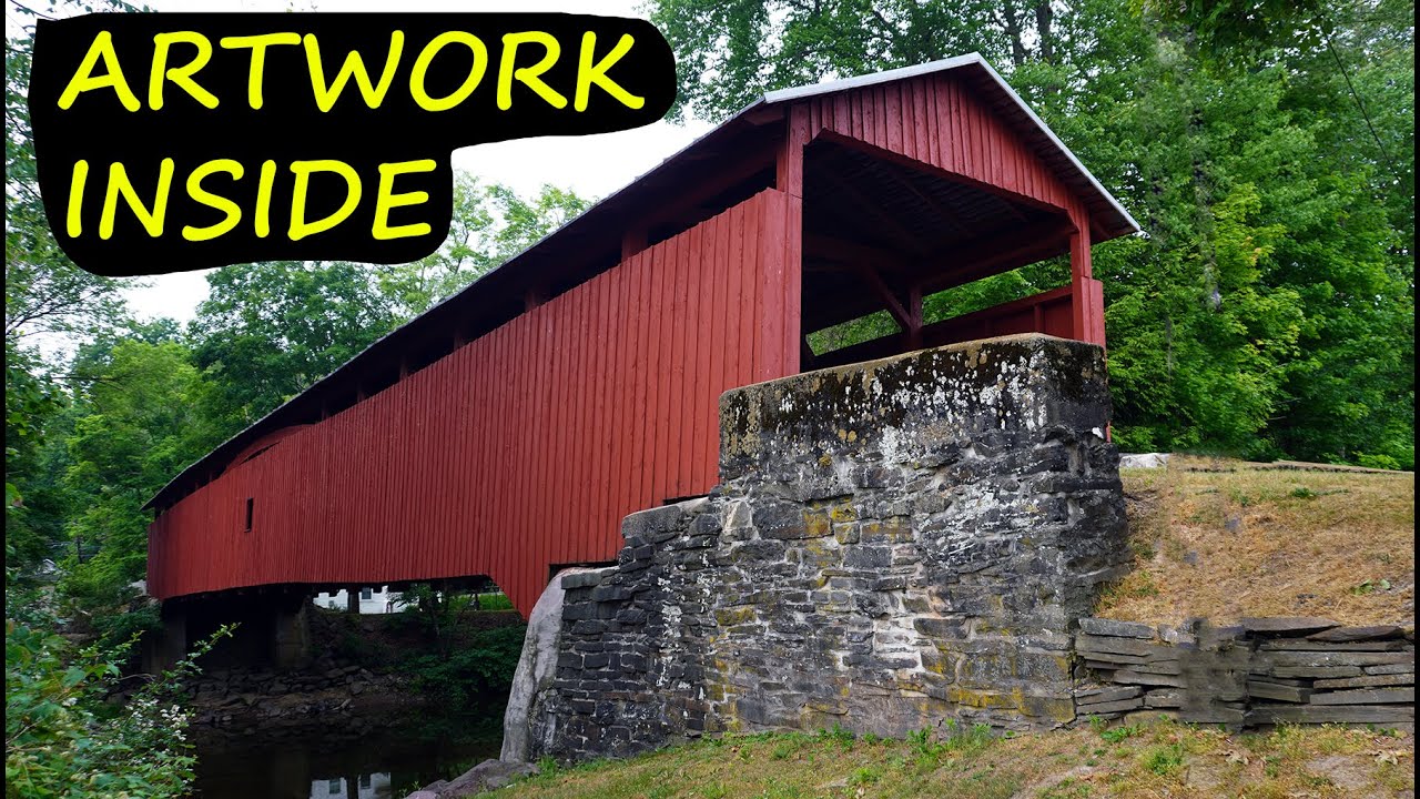 Stillwater Covered Bridge - Historic - YouTube