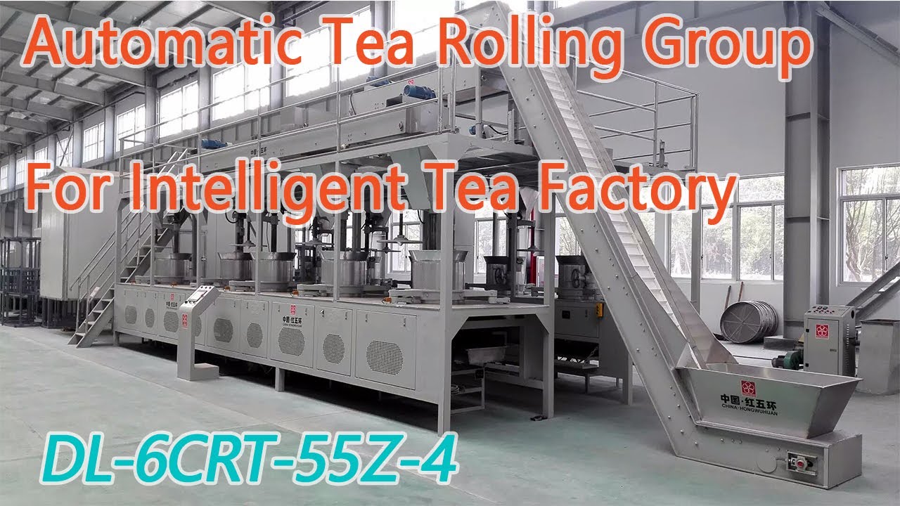 Fully automatic tea rolling group machine for intelligent tea factory ...