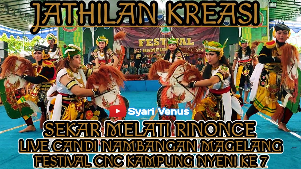 SEKAR MELATI RINONCE TERBARU JATHILAN KREASI LIVE NAMBANGAN MAGELANG ...