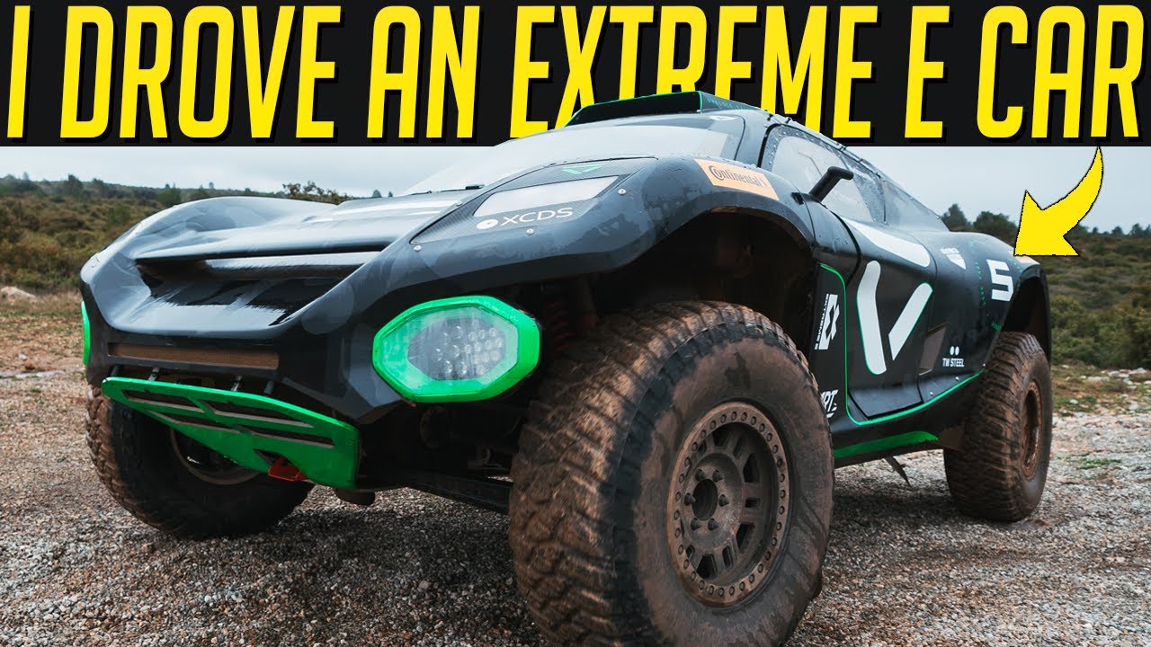 I Drove a £1.25m Extreme E Off-Road Car - YouTube