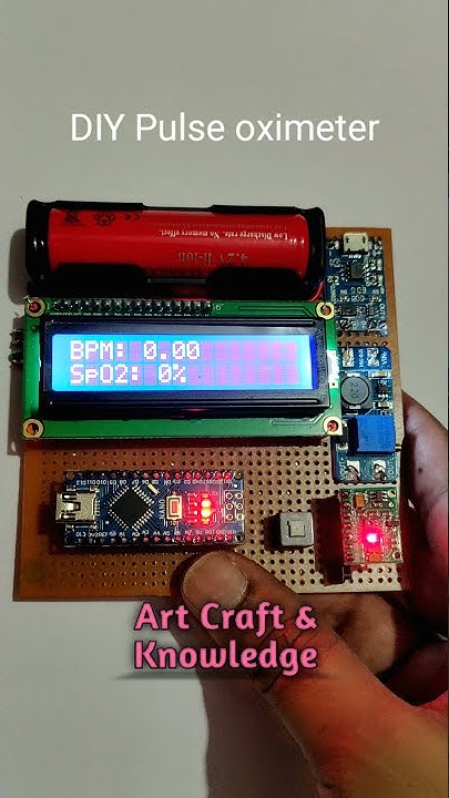 DIY Arduino Project | How to make Pulse Oximeter #shorts - YouTube