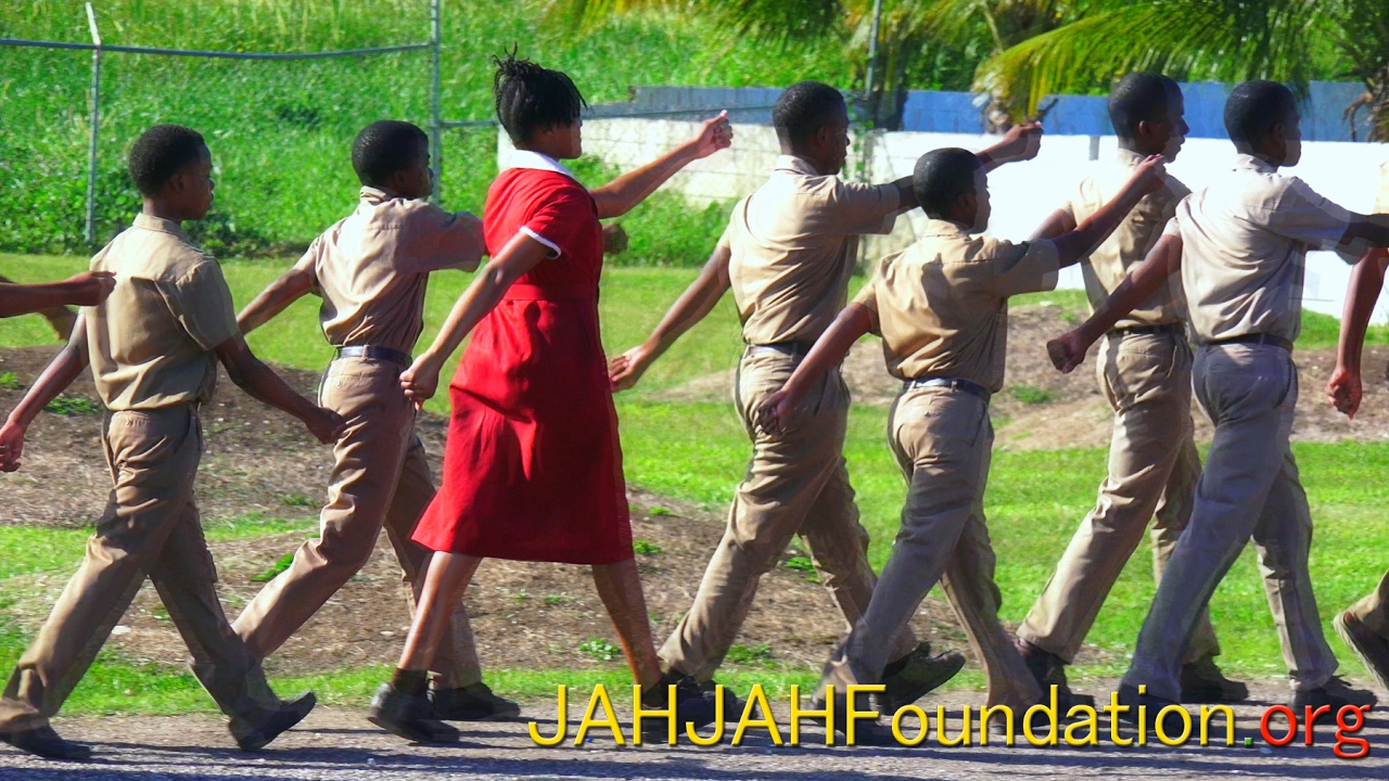Cadets Training At Herbert Morrison Technical High School - YouTube