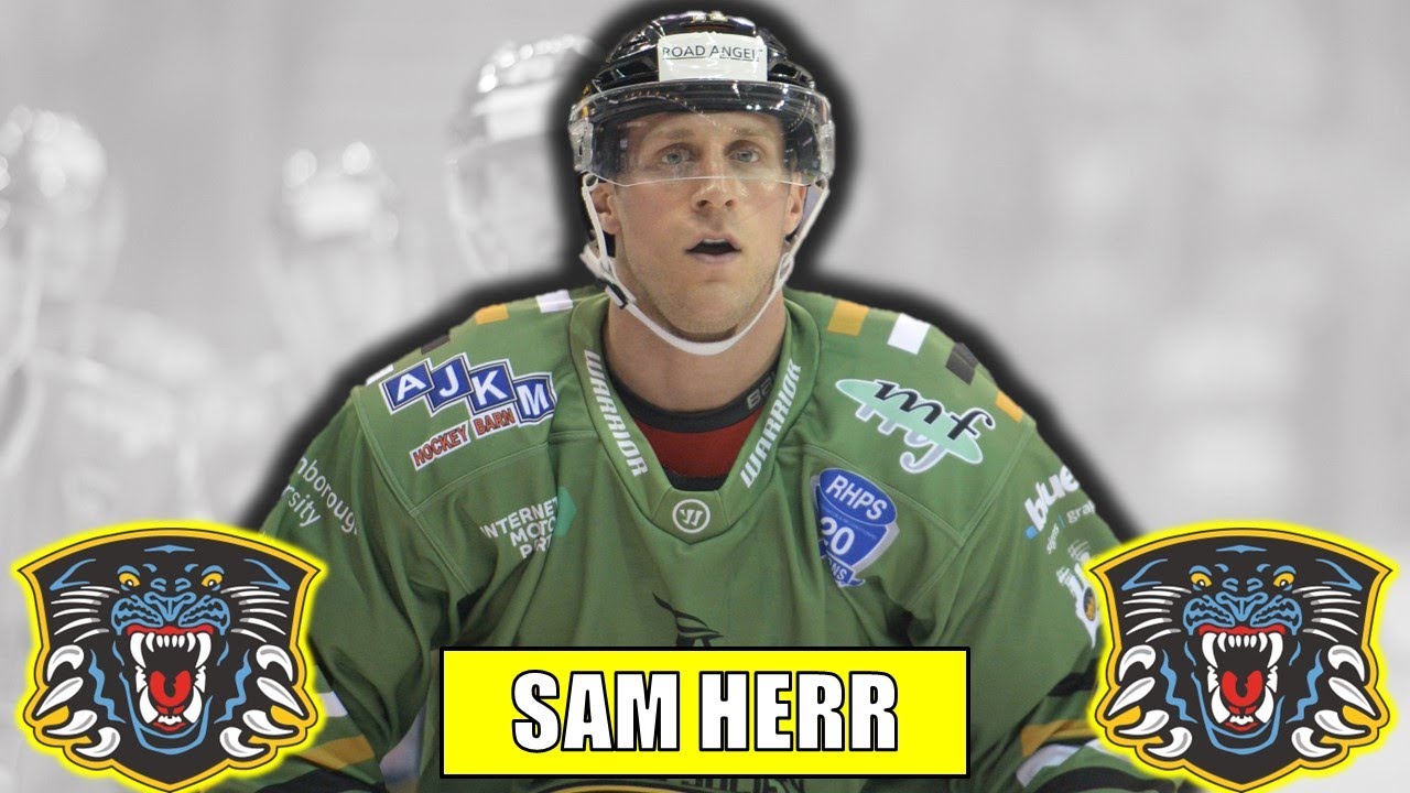Nottingham Panthers Sign Sam Herr - YouTube