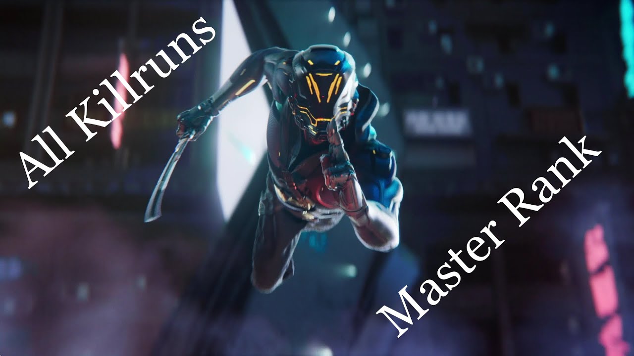 Ghostrunner All Killruns (Master Rank) - YouTube