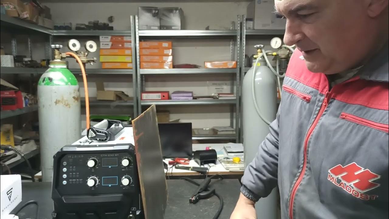 STAHLWERK CTM-250 ST proba za elektrodu - YouTube