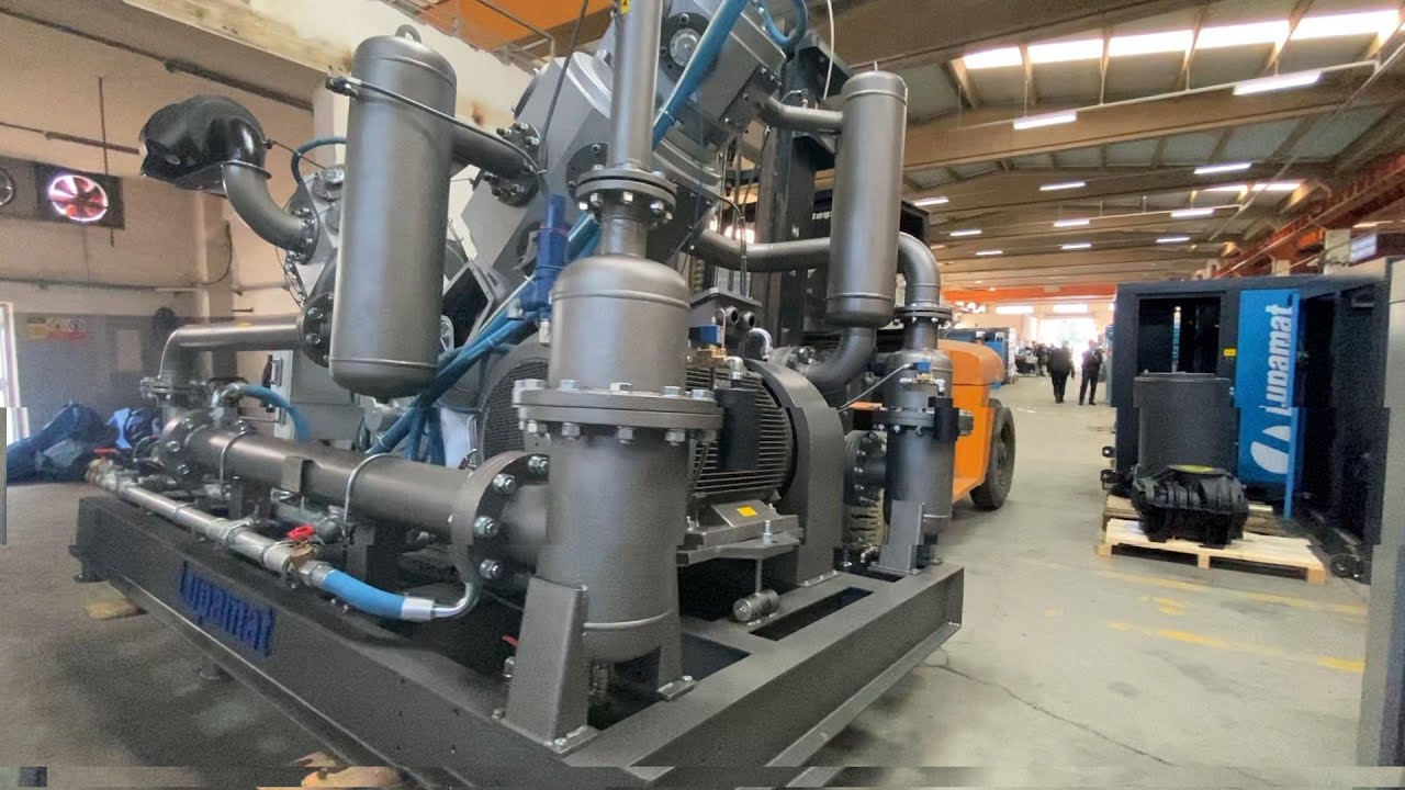 Компрессор 40 бар для выдува ПЭТ-тары LYPS 200/40 (VSD) Отгрузка с ...