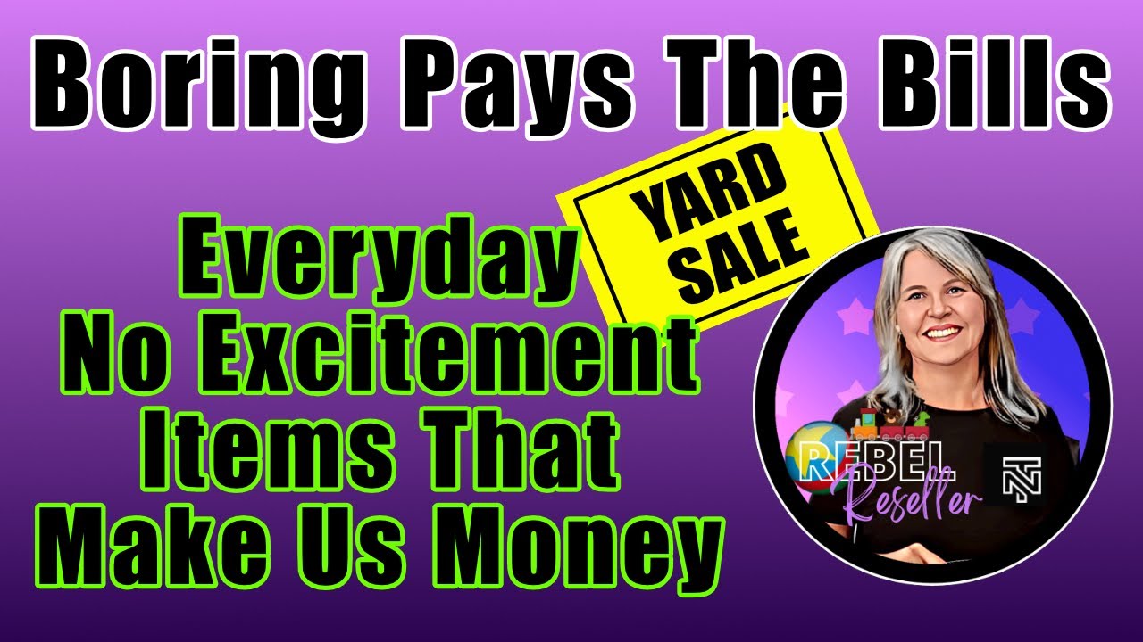 Fulltime eBay Reseller Shows Boring Everyday Items That Make Her Money ...