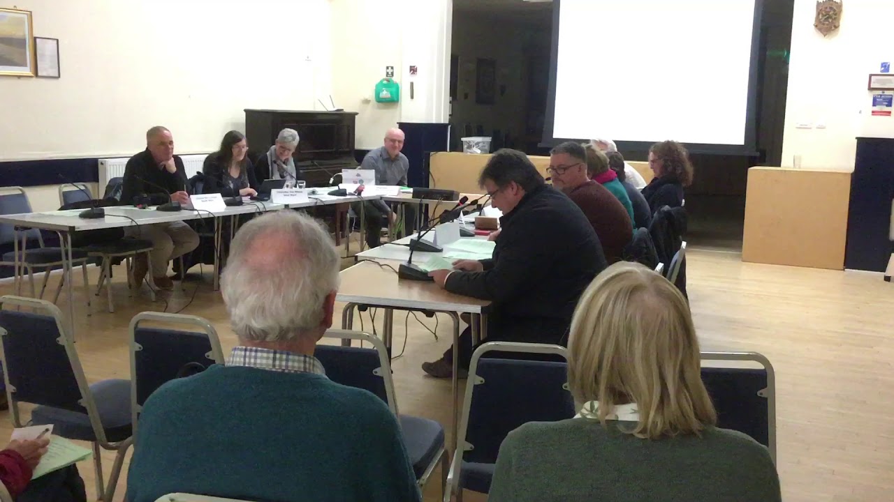 Geoff Hardman 080120 at Town Council Planning on PTC Terms of Reference ...