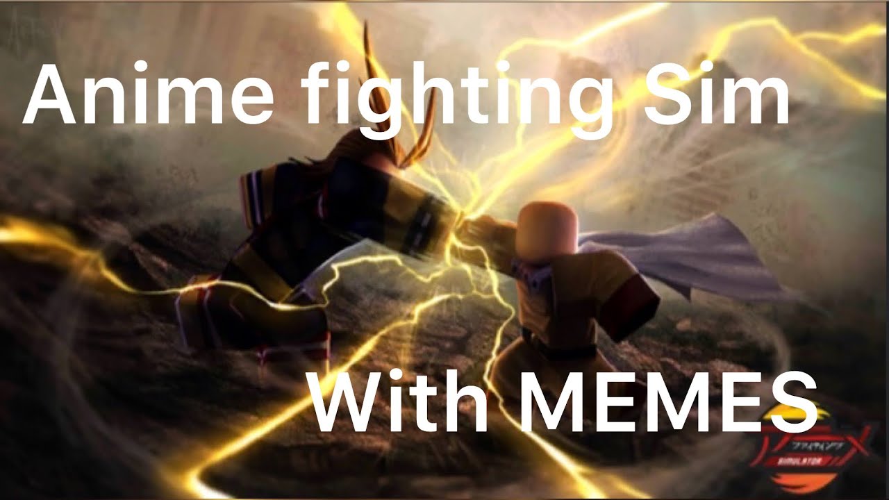Anime Fighting Sim Video w/ memes - YouTube