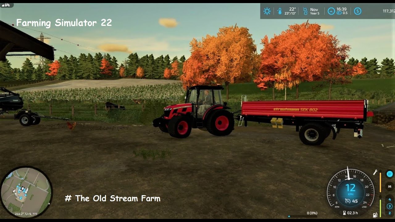 Feeding Chickens || FS 22 || - YouTube