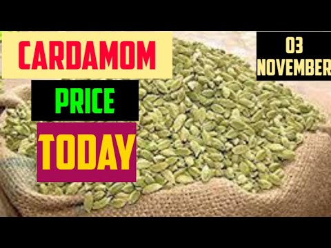 CARDAMOM ELAICHI AUCTION LIVE PRICE TODAY 03,NOVEMBER 2021 INDIAN ...