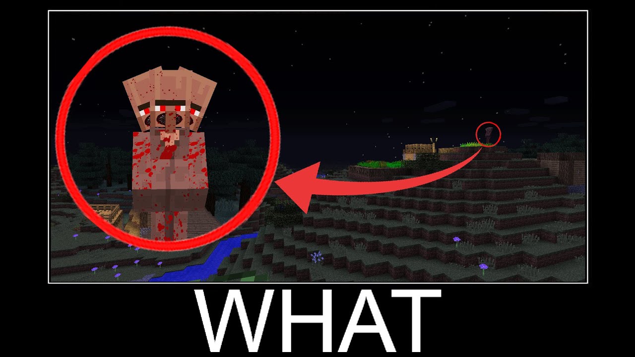 This Scary Villager.EXE Found me in Minecraft - minecraft animations ...