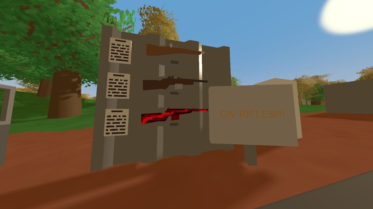 Unturned: Civilian Rifles Review - YouTube