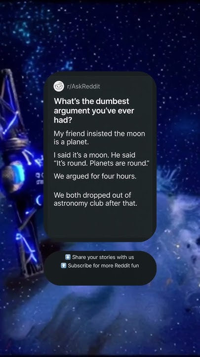 “The moon debate that nearly ended our friendship 🌑😂 Reddit never fails ...