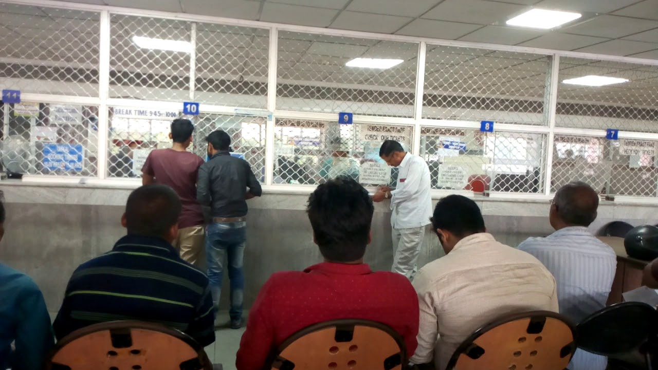Chennai Central Railway Station reservation counter. - YouTube
