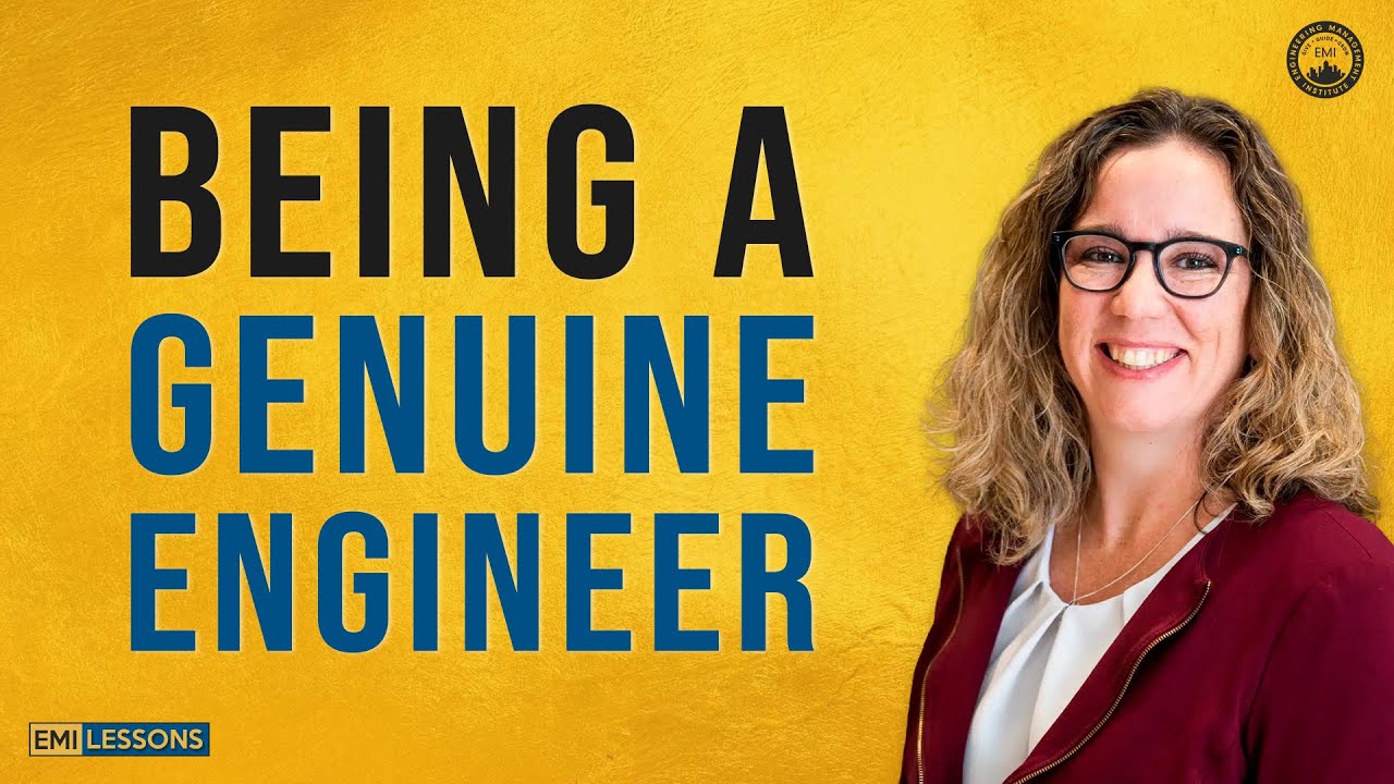 Being a GENUINE Engineer: Career Advice from an Engineering Manager ...