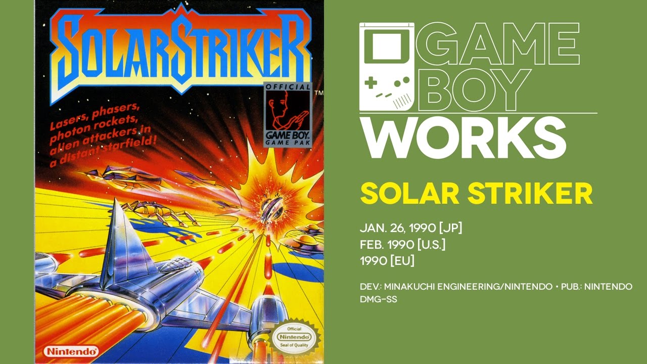 Solar Striker retrospective: Keeping it simple | Game Boy Works #030 ...