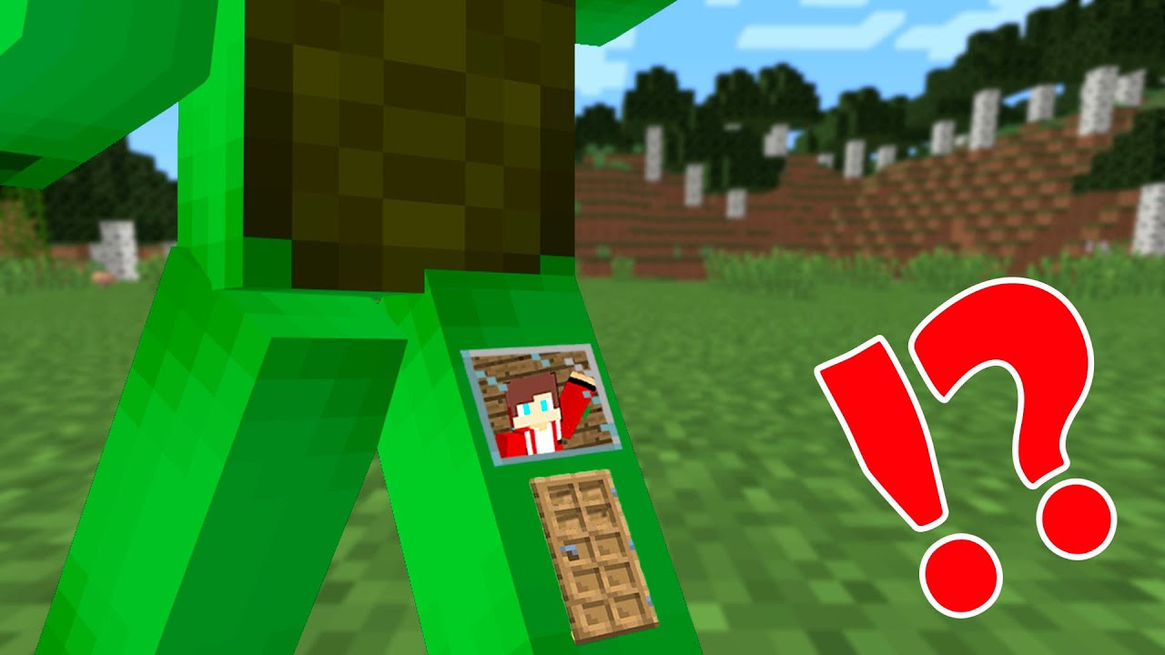 JJ Built a house inside Mikey's leg in Minecraft – Maizen - YouTube