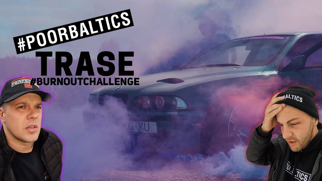 Burnout Challenge PoorBaltics Track - YouTube