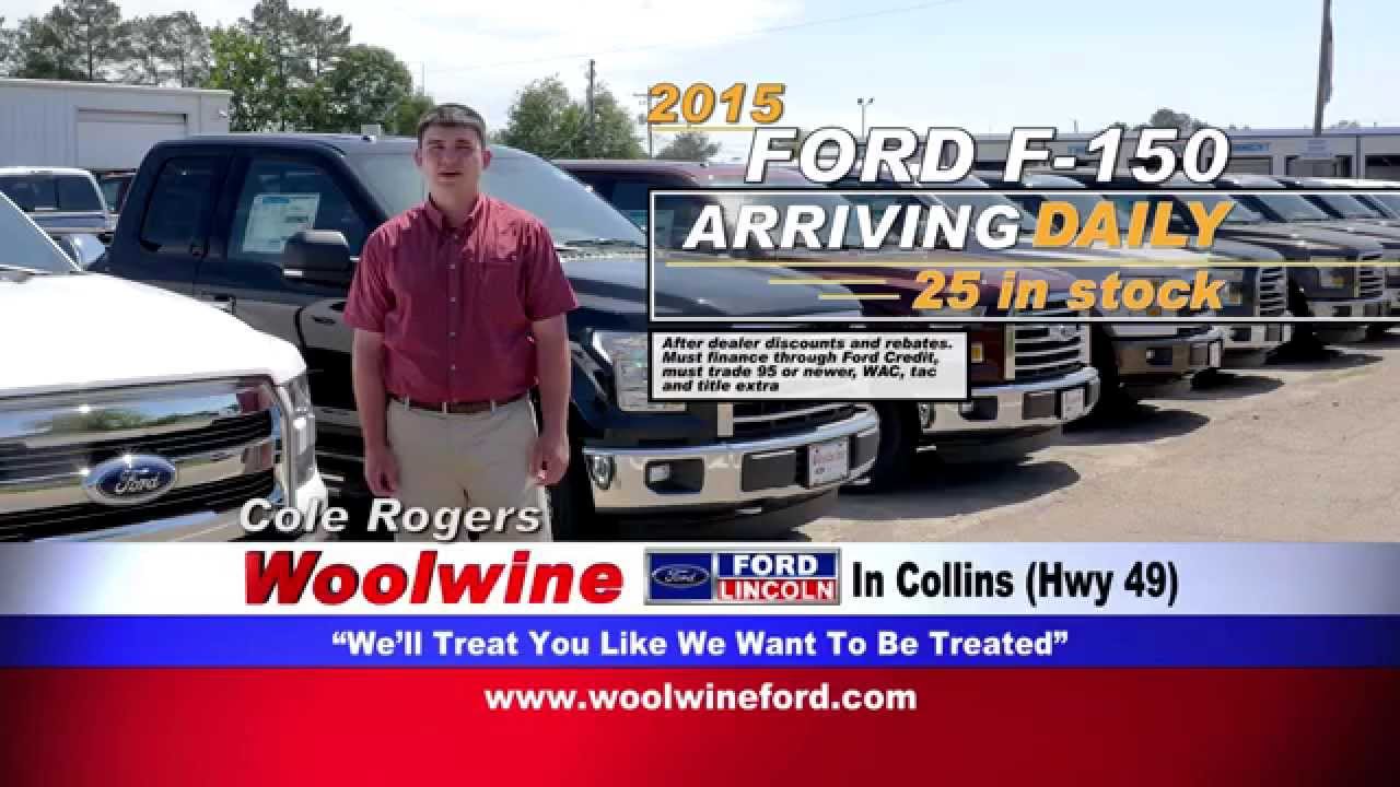 WDAM Commercial - Woolwine Ford Lincoln - New April 2015 - YouTube