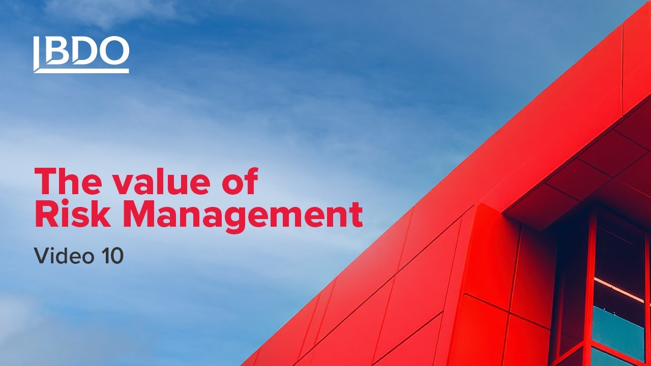 The value of Risk Management - YouTube