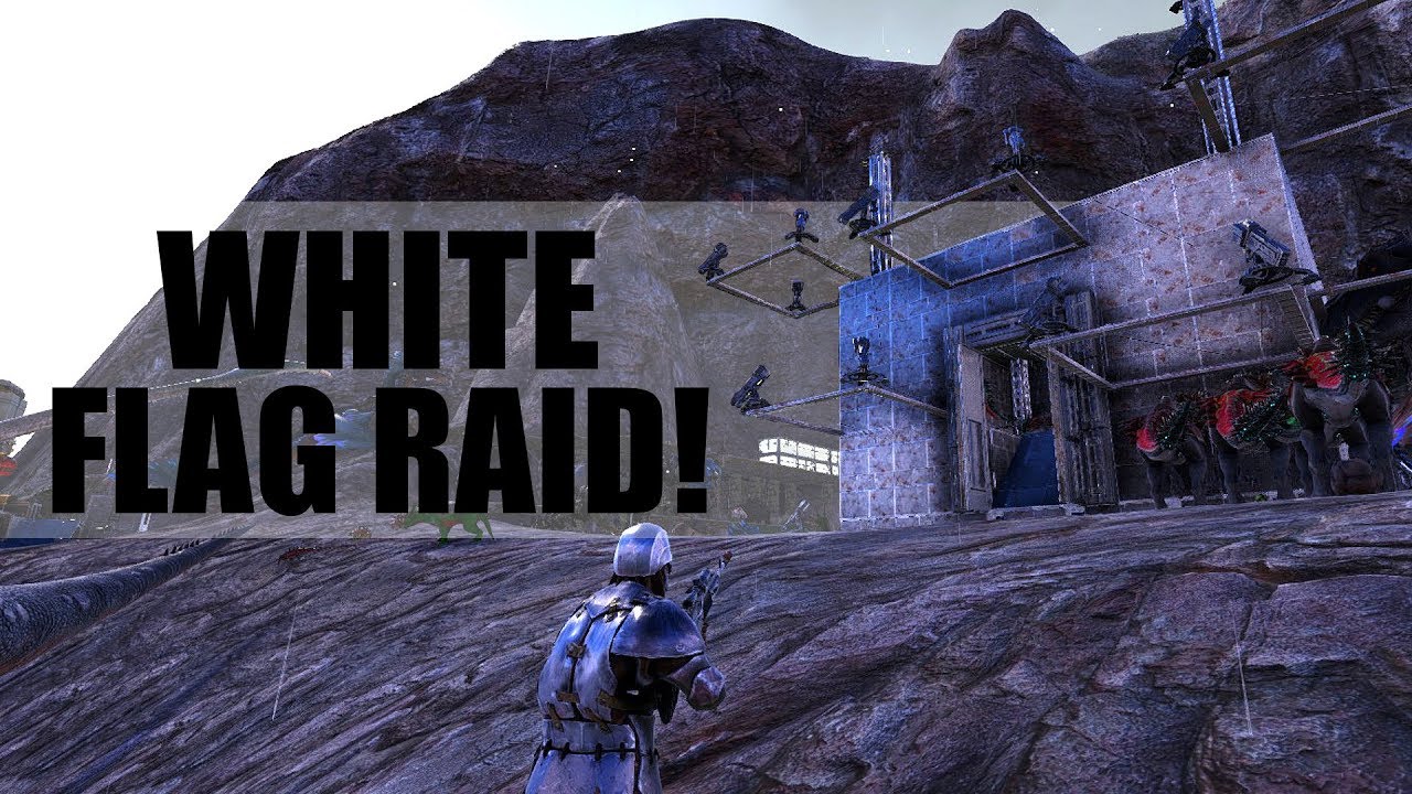 He lifted the white flag! | PVP | ARK: Survival Evolved - YouTube