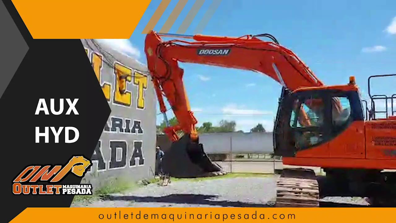 DOOSAN DX350 AÑO 2013 - YouTube