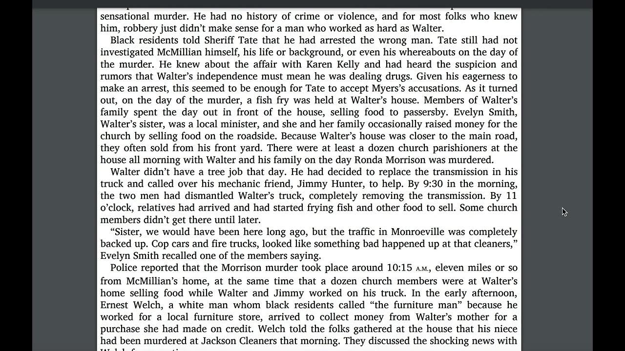 Just Mercy- Chapter 3 - YouTube